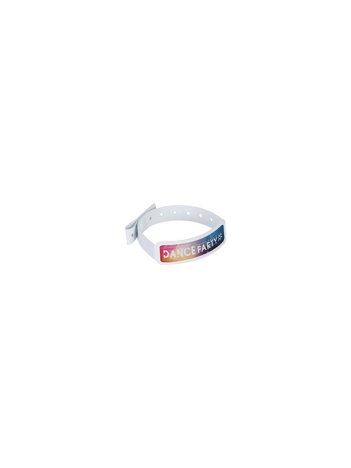 Bracelet inviolable publicitaire - Bracelet bouton pression