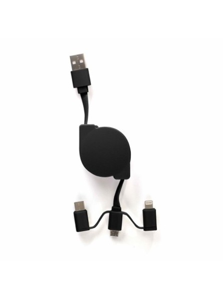 Câble USB rétractable à personnaliser