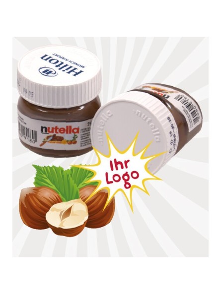 Mini pot de NUTELLA publicitaire - Mini pot de NUTELLA personnalisé