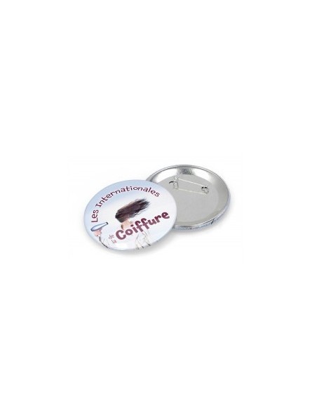 Pin's rond Made in France publicitaire - Pin's rond personnalisable