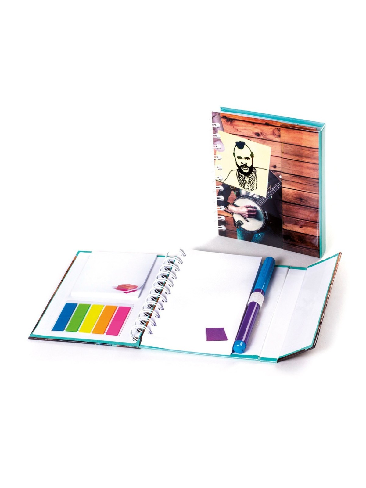 Bloc mémo publicitaire - Mémo personnalisé avec marque pages