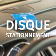 Disque de stationnement publicitaire - Disque logoté